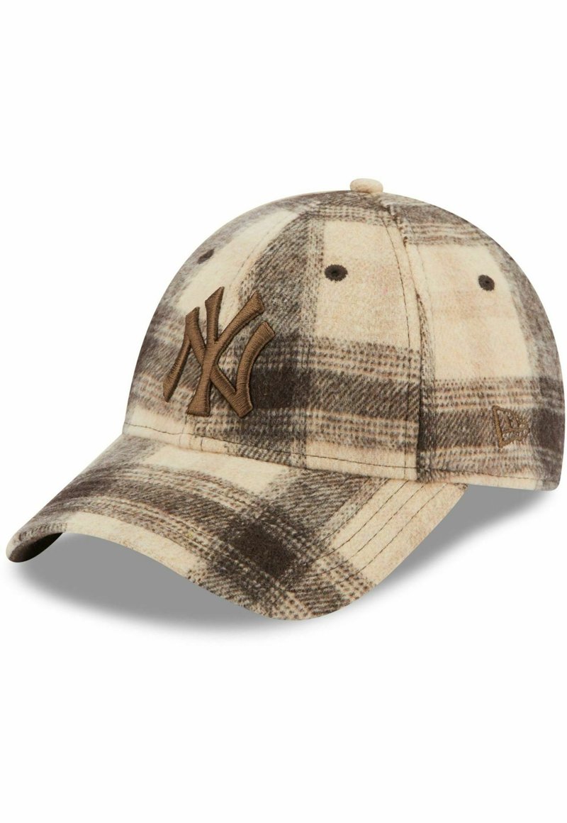New Era 9FORTY PLAID NEW YORK YANKEES - Cap - brown/braun - Zalando.de