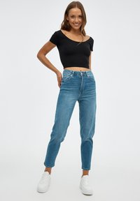 INSIDE MOM - Vaqueros tapered - azul - Zalando.es