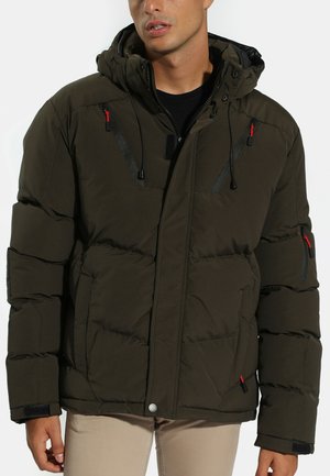 Hackett London CITY PUFFER JACKET - Winterjacke - black/schwarz ...
