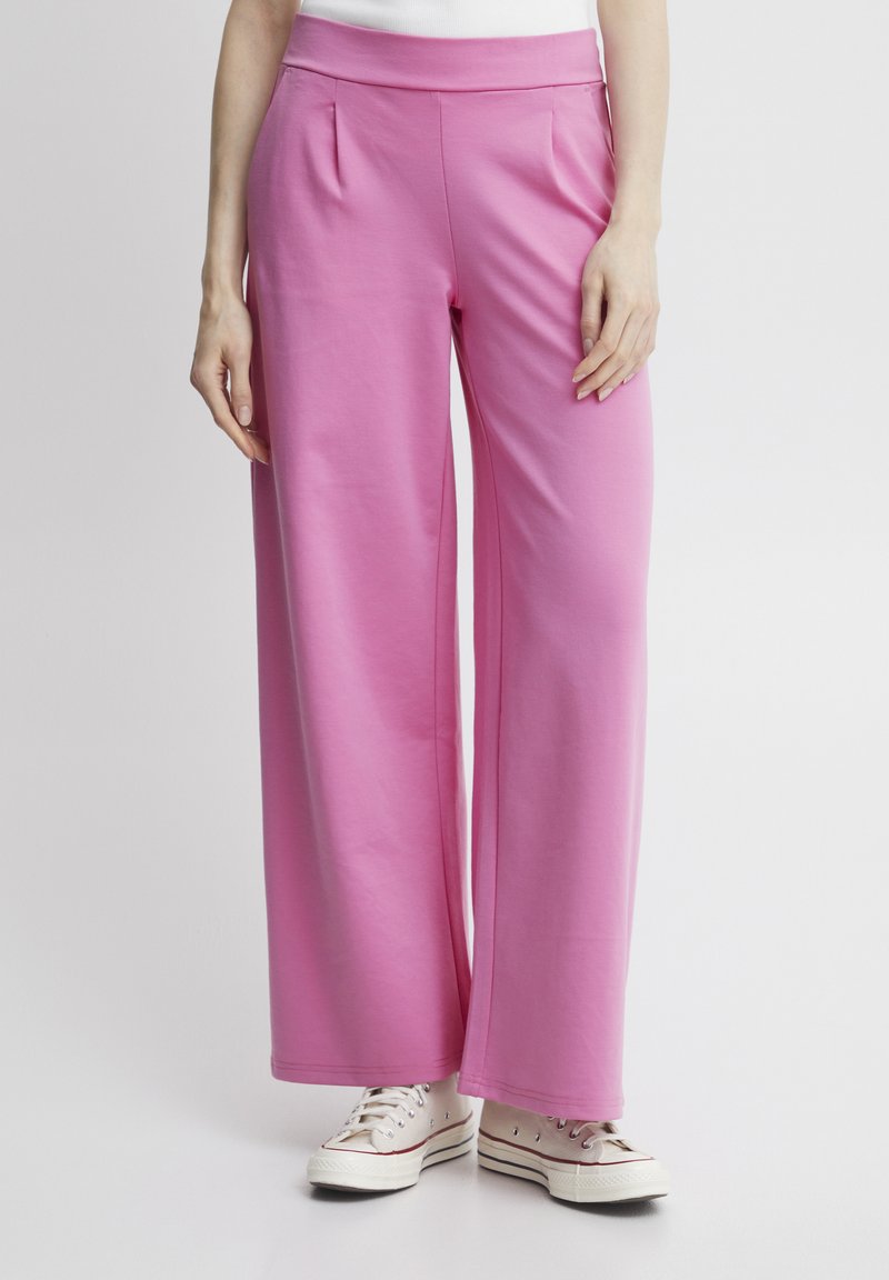 ICHI IHKATE - Pantalones - super pink/rosa - Zalando.es