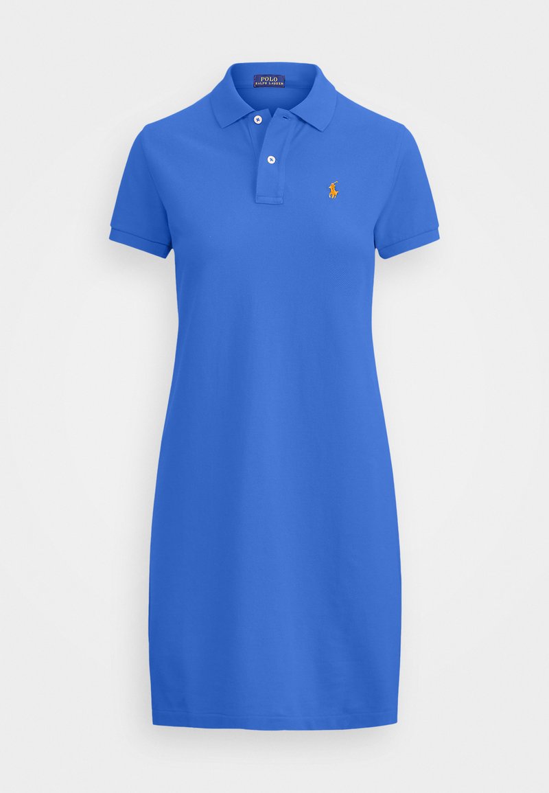 Polo Ralph Lauren SHORT SLEEVE CASUAL DRESS - Jurk - new iris blue/blauw - Zalando.be