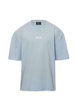 Dropsize HEAVY V2 EMBO - T-Shirt print - baby blue/blau - Zalando.ch