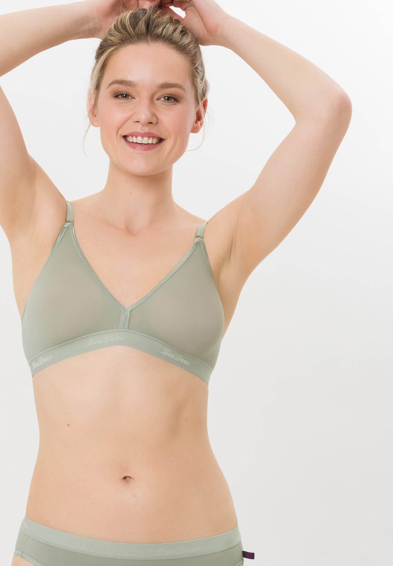 BeeDees SOFT MICROFUN N - Triangle bra - khaki - Zalando.de