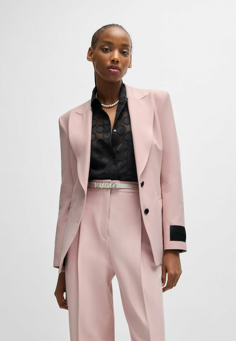 HUGO AMERELA - Blazer - light pink three/pink - Zalando.ie
