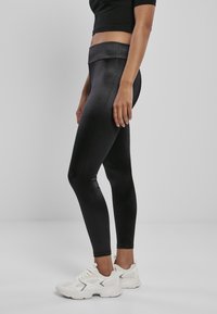 Urban Classics Leggings - Hosen - Black Schwarz - Zalando.at