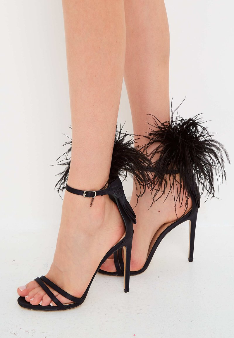 Cesare Gaspari Sandali con tacco - black/nero - Zalando.it