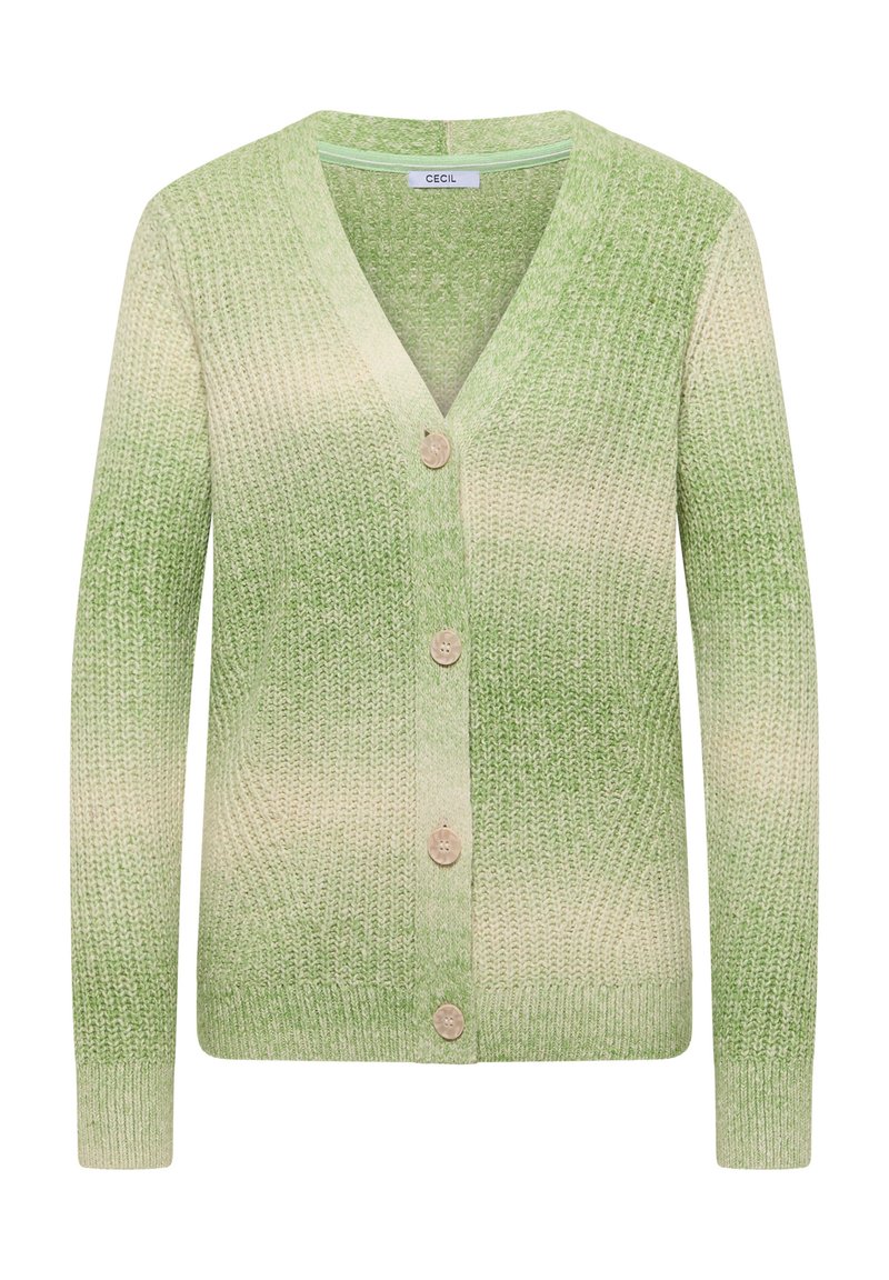 Cecil SPACE DYE - Gilet - grün/vert clair - ZALANDO.FR