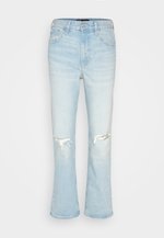 GAP STRAIGHT LYNN - Blugi loose fit - light destroy/denim albastru deschis - Zalando.ro