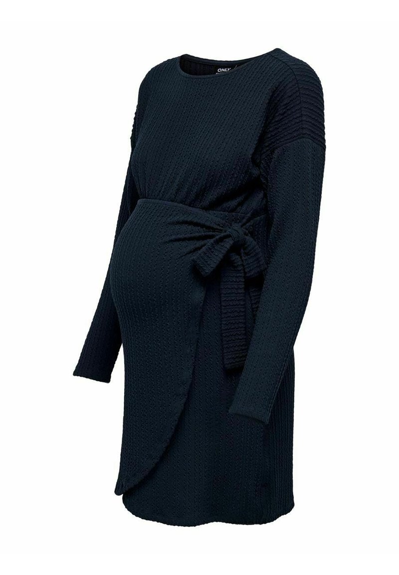 ONLY MATERNITY GEKNOTETES - Vestito estivo - night sky/blu scuro ...