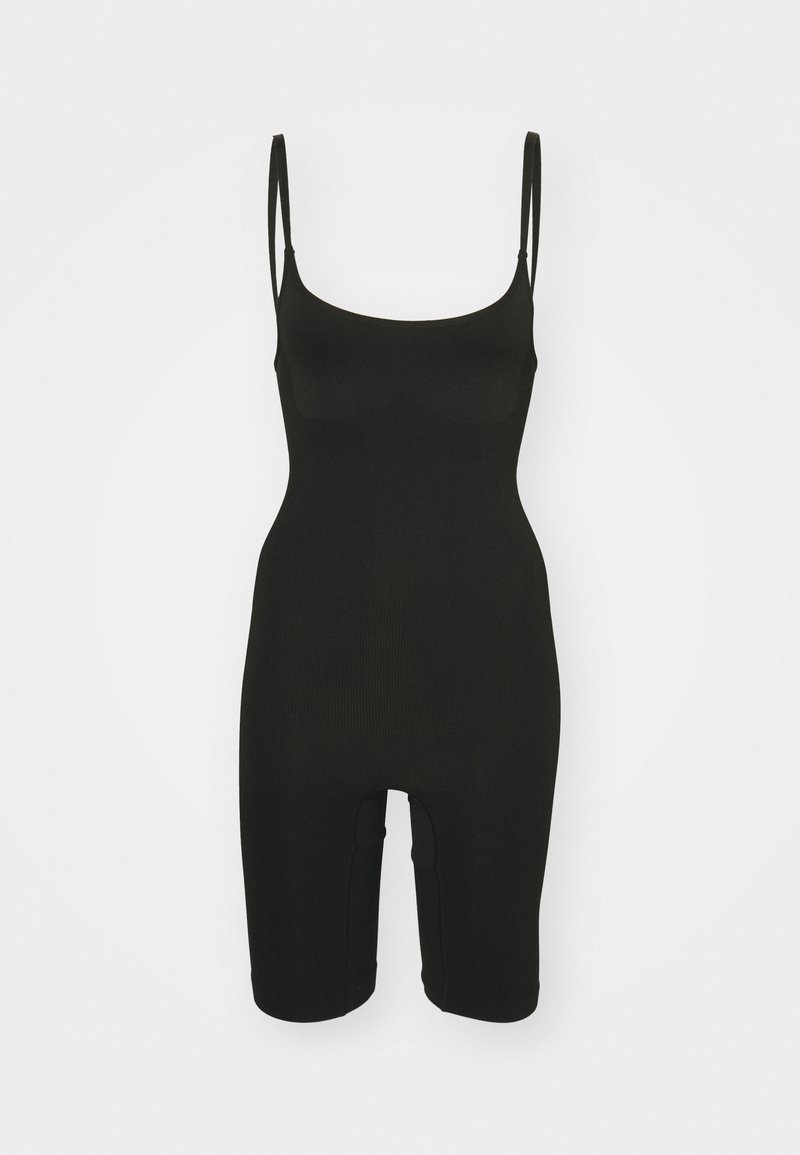 Lindex SEAMLESS BIKER BODYSUIT - Shapewear - black/svart - Zalando.no