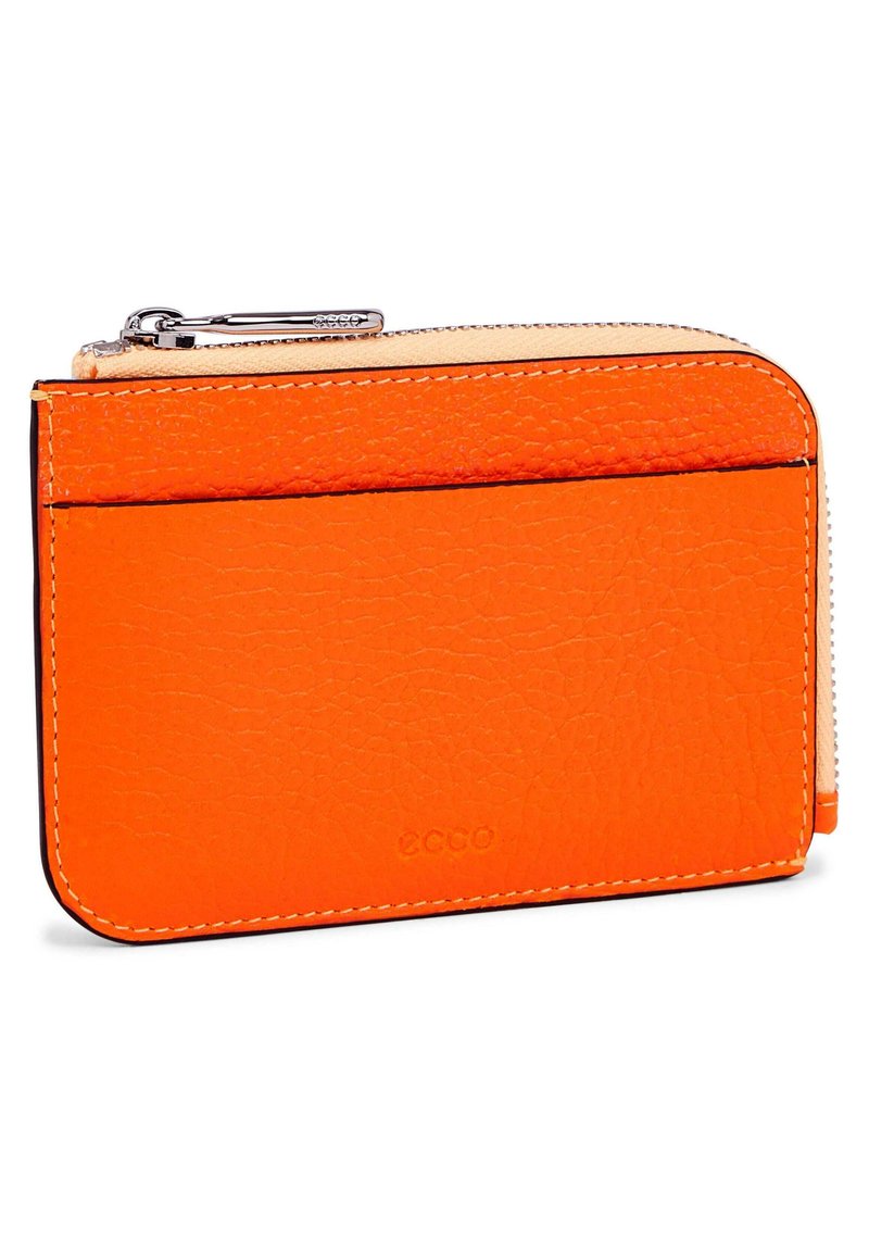 ECCO CARD CASE ZIPPED - Wallet - neon orange/orange - Zalando