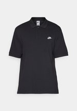 Nike Sportswear CLUB - Piké - black/white/svart - Zalando.se