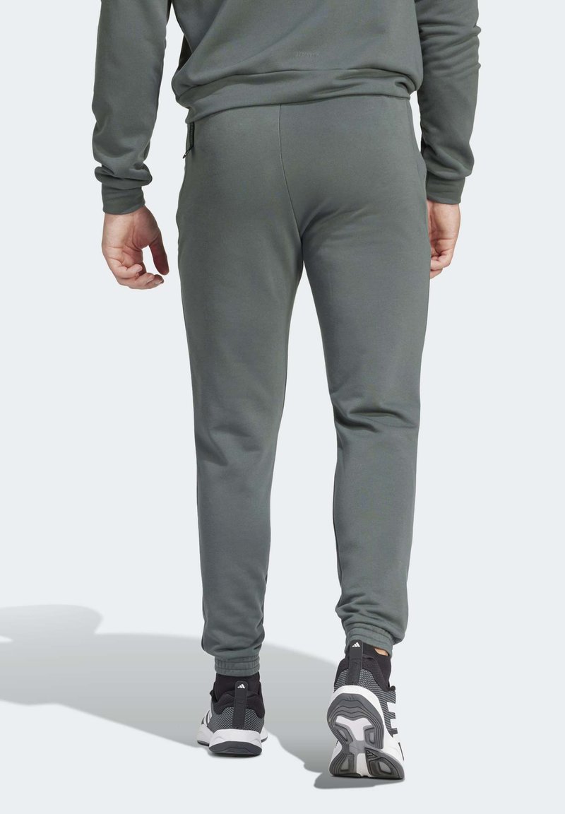 adidas Performance PUMP WORKOUT - Tracksuit bottoms - legend ivy/black ...