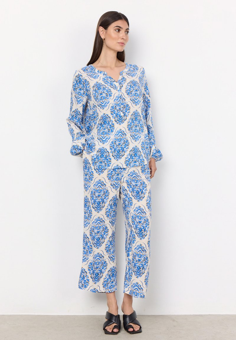 Soyaconcept MELENE 2 - Blouse - bright blue combi/blue - Zalando.ie