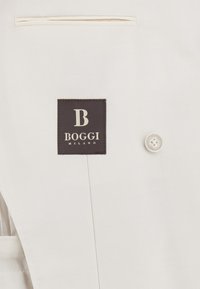Boggi Milano DOUBLE-BREASTED GRISAILLE SET - Oblek - ice/bílá - Zalando.cz