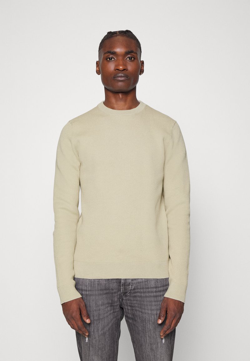 Only & Sons ONSPHIL CREW - Strickpullover - silver lining/silberfarben - Zalando.ch