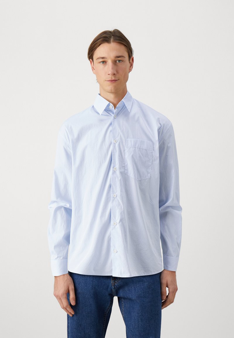 DRYKORN RIKOV - Formal shirt - blue/blue-grey - Zalando