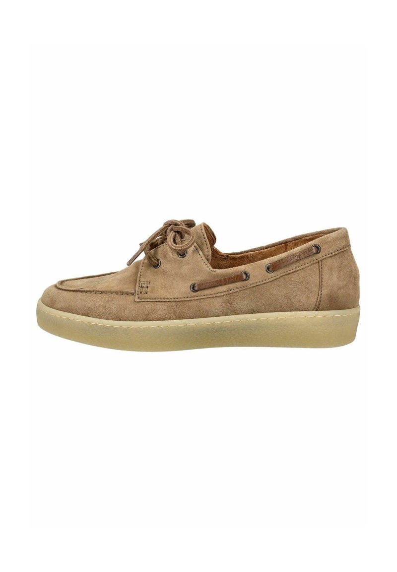 Gabor Boat shoes - peanut cognac/brown - Zalando