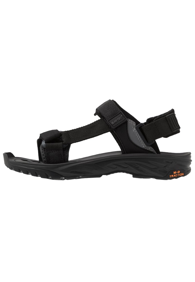HI-TEC ULA RAFT - Outdoorsandalen - black/charcoal/zwart - Zalando.nl