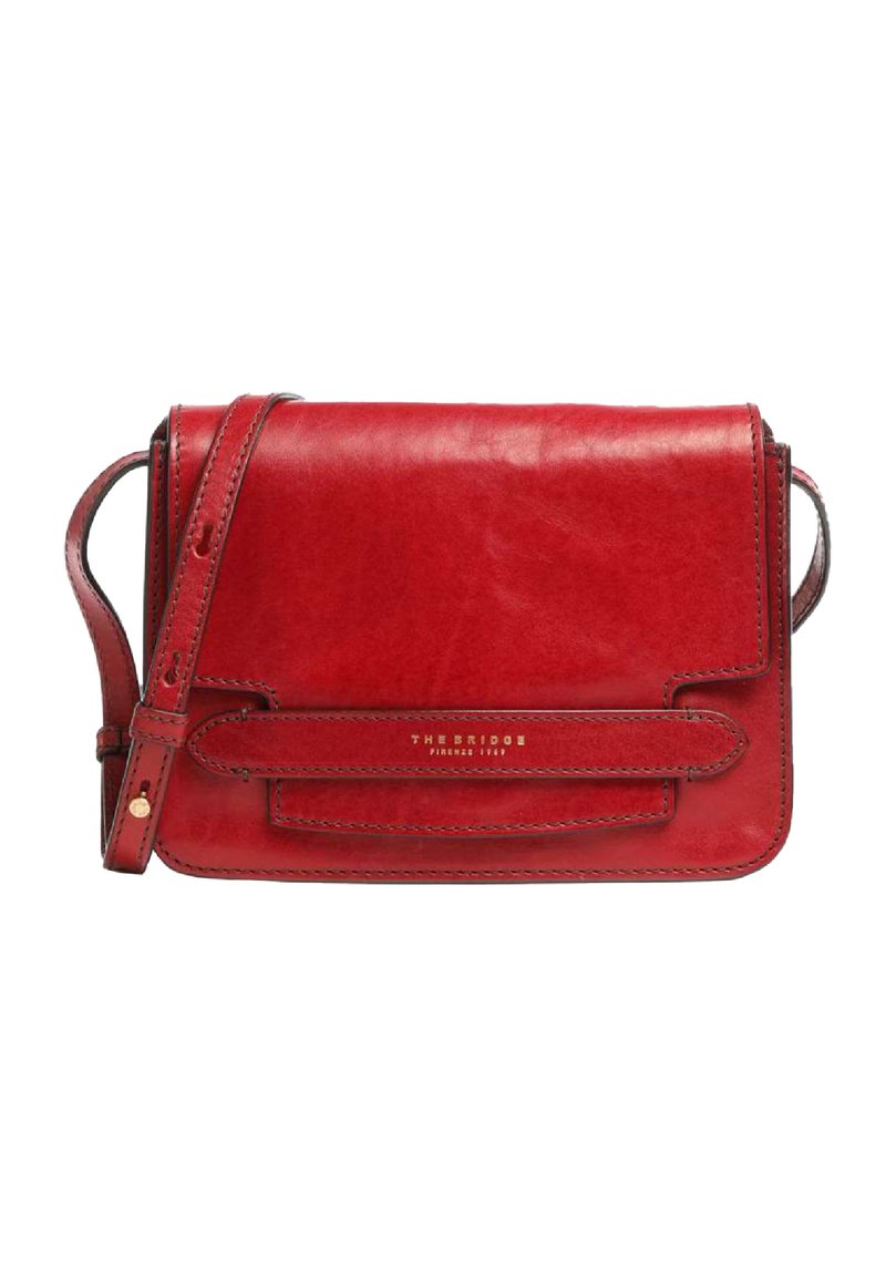 The Bridge Across body bag - dark red - Zalando