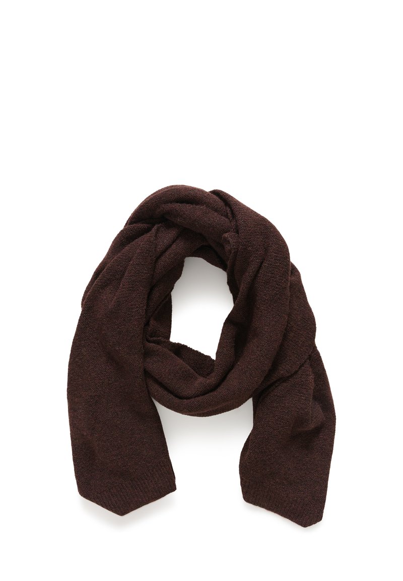 Kaffe HANNAH - Halsduk - fudge/vinröd - Zalando.se