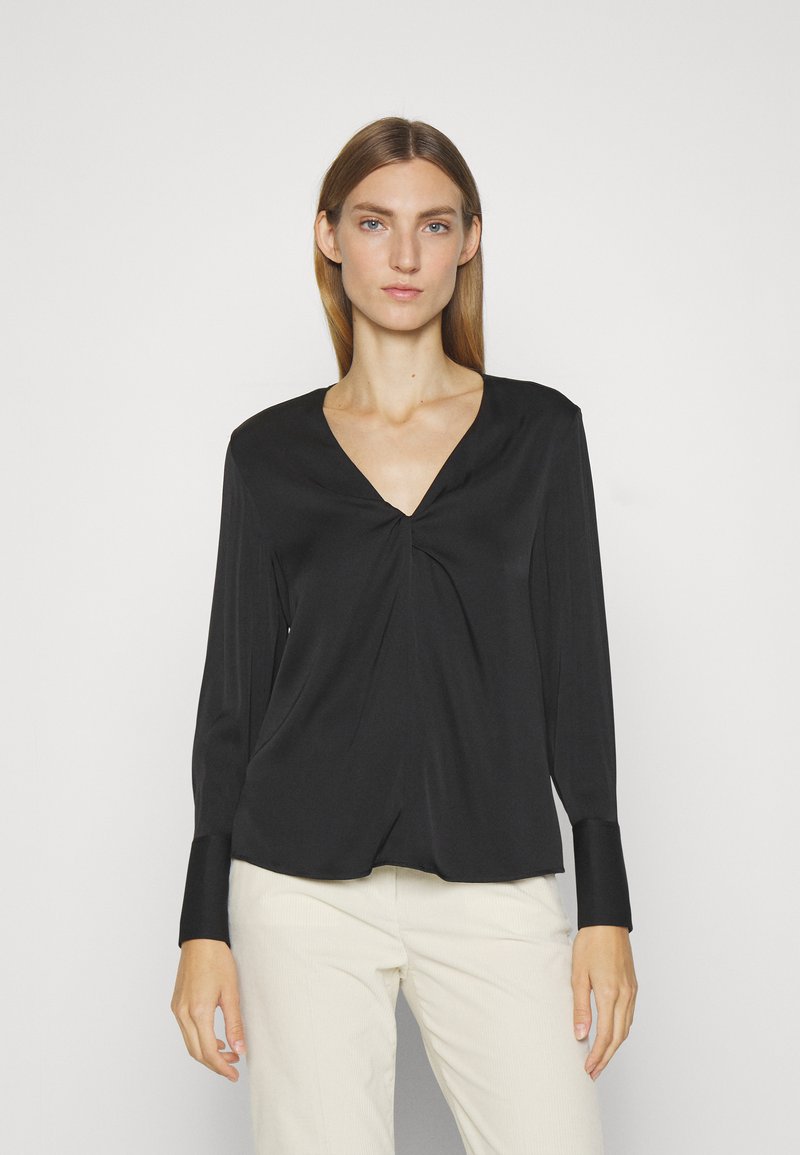 BOSS BIDINTA - Blouse - black/zwart - Zalando.nl