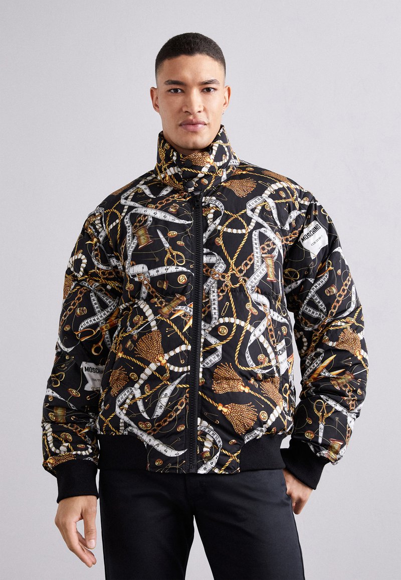 MOSCHINO LONG JACKET - Vinterjacka - fantasy black/svart - Zalando.se