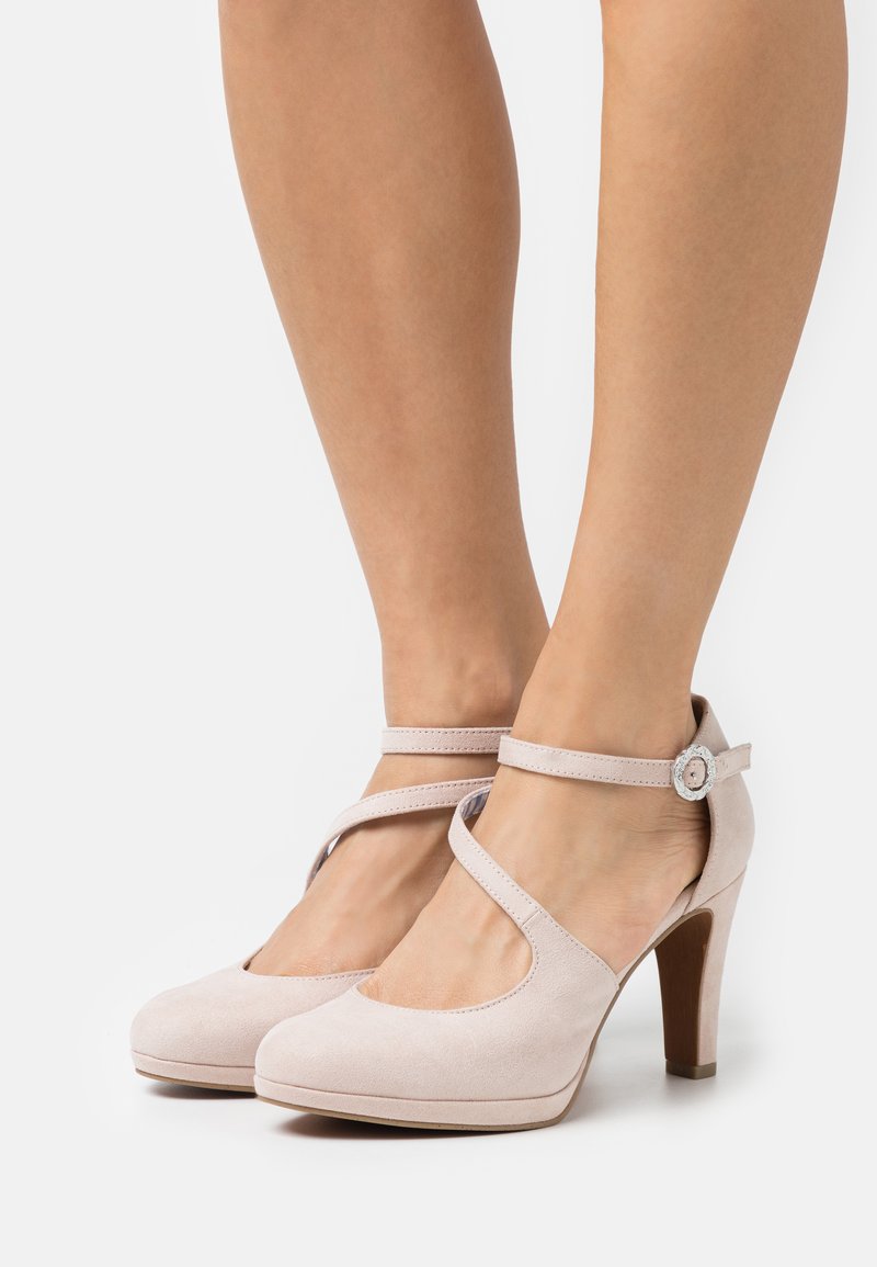 Marco Tozzi Klassiske pumps - powder/lyserosa - Zalando.no