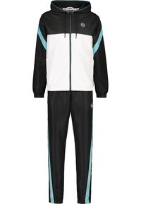 Sergio Tacchini DIAGONALLEY SET - Trainingspak - black white/wit ...