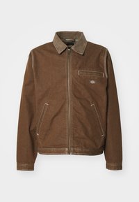 Dickies Denim jacket - mushroom/brown - Zalando.co.uk