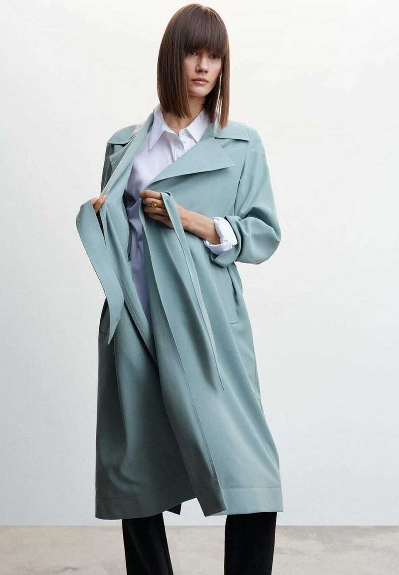 Mango TAXI - Trenchcoat - blauw/mørkeblå - Zalando.dk