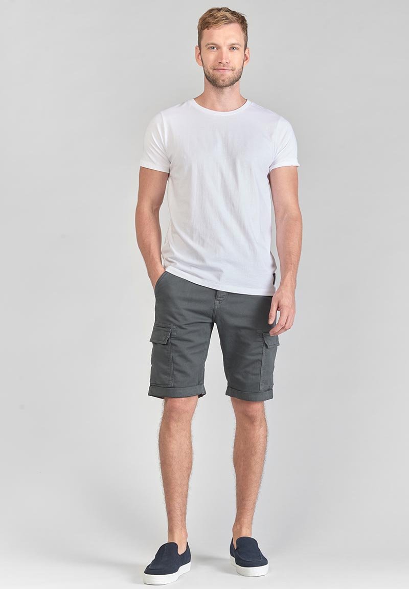 Le Temps Des Cerises DAMON - Shorts - gunmetal/anthrazit - Zalando.at