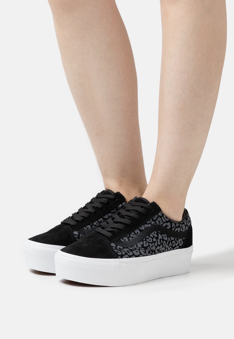 Vans OLD SKOOL STACKFORM - Sneaker low - black/schwarz - Zalando.ch