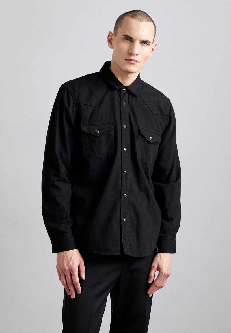 FRAME WESTERN SHIRT - Shirt - black - Zalando.ie