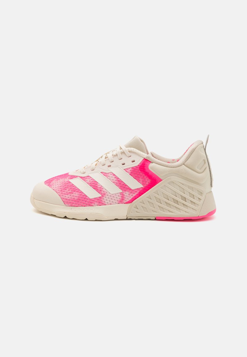 adidas Performance DROPSET 3 - Training shoe - chalk white/chalk white ...