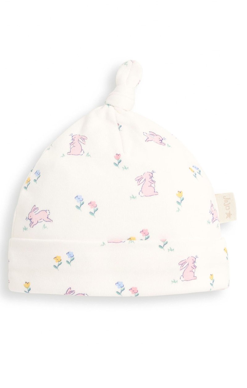 JoJo Maman Bébé BUNNY PRINT - Beanie - Cream/beige - Zalando.de