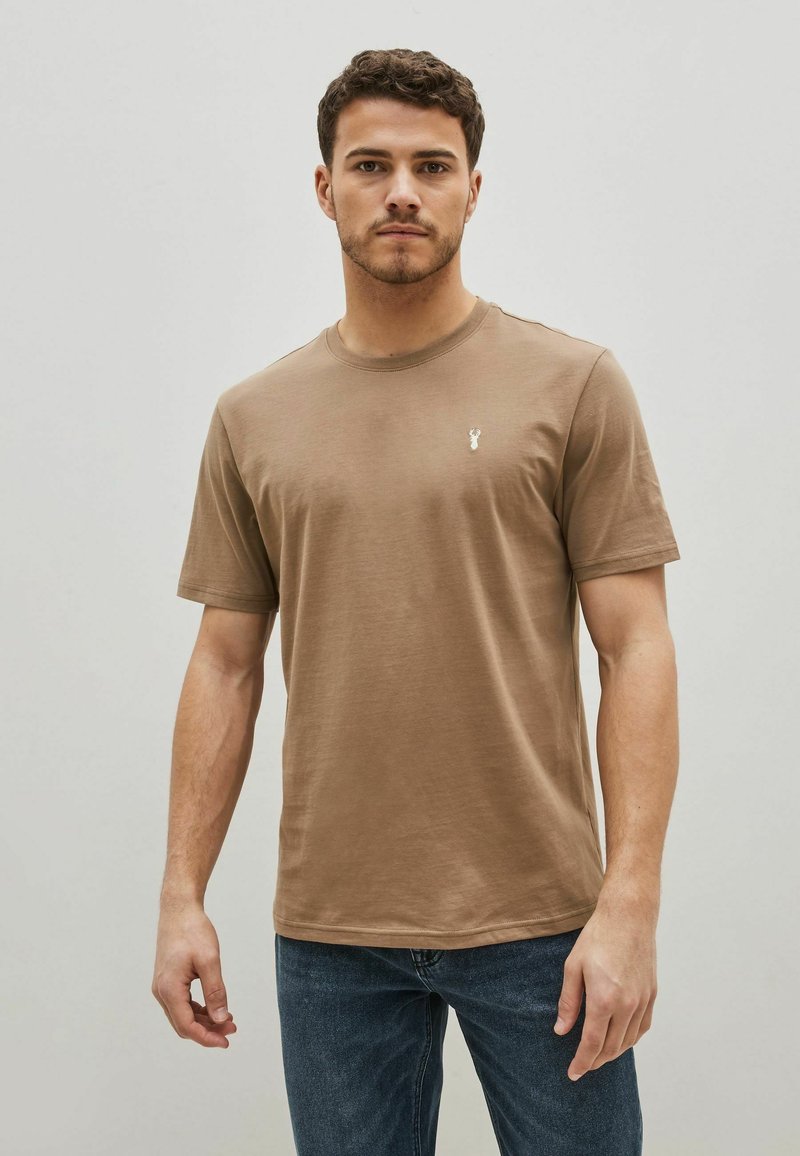 Next REGULAR FIT STAG - T-Shirt basic - tan brown/braun - Zalando.ch
