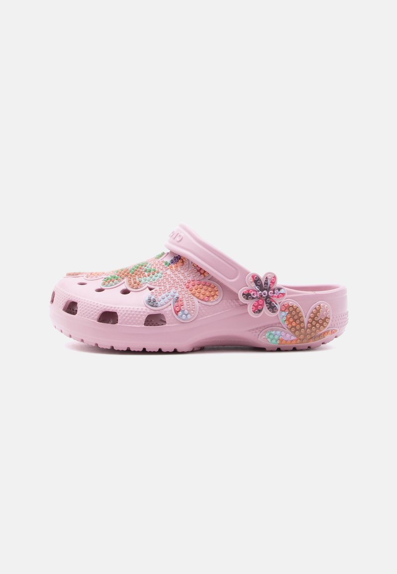Crocs CLASSIC SUMMER BEADED UNISEX - Platt slip-in - mauve - Zalando.se