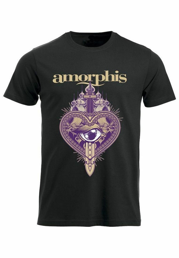 rockshirts AMORPHIS QUEEN OF TIME TOUR - T-shirts print - black/sort ...