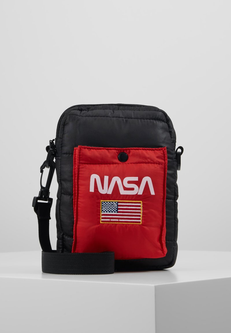 Urban Classics NASA FESTIVALBAG - Across body bag - black - Zalando