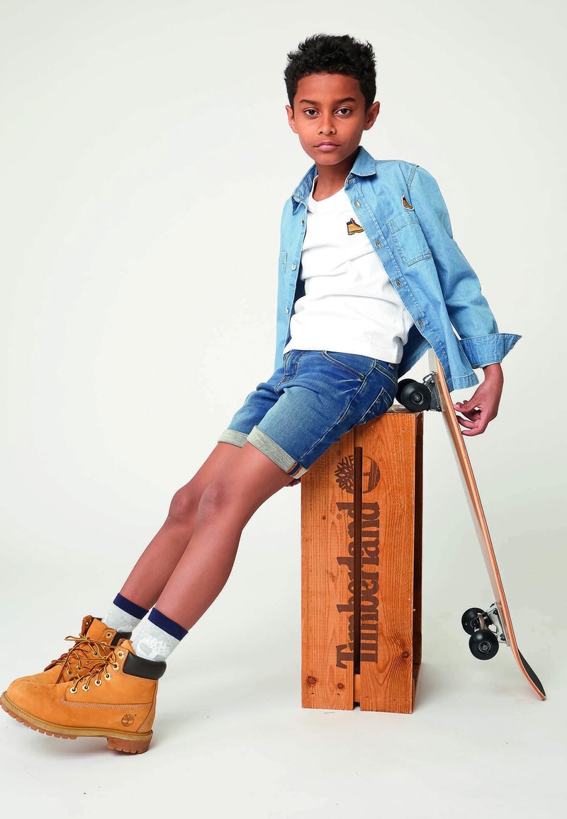 Timberland Hemd - bleach pousse/blau - Zalando.at