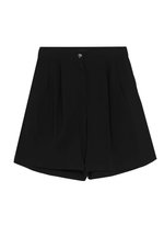 System Action FRONT PLEATS - Short - black/noir - ZALANDO.BE