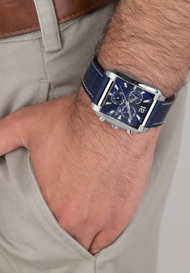 Lotus Chronograph watch - blue - Zalando.ie