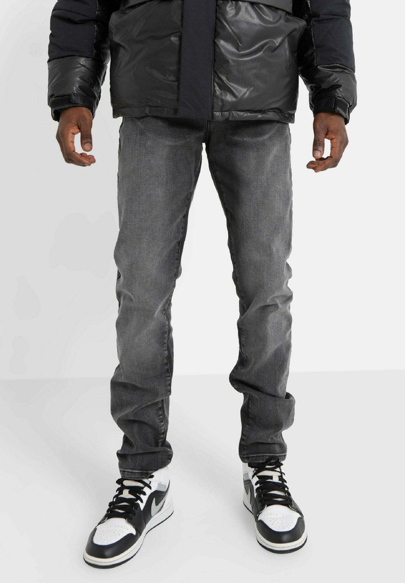 Sixth June WASHED - Vaqueros slim fit - dark grey/gris oscuro - Zalando.es