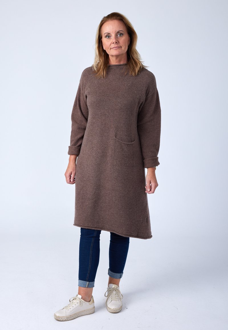 Lind ROSA - Jumper dress - hazel/brown - Zalando
