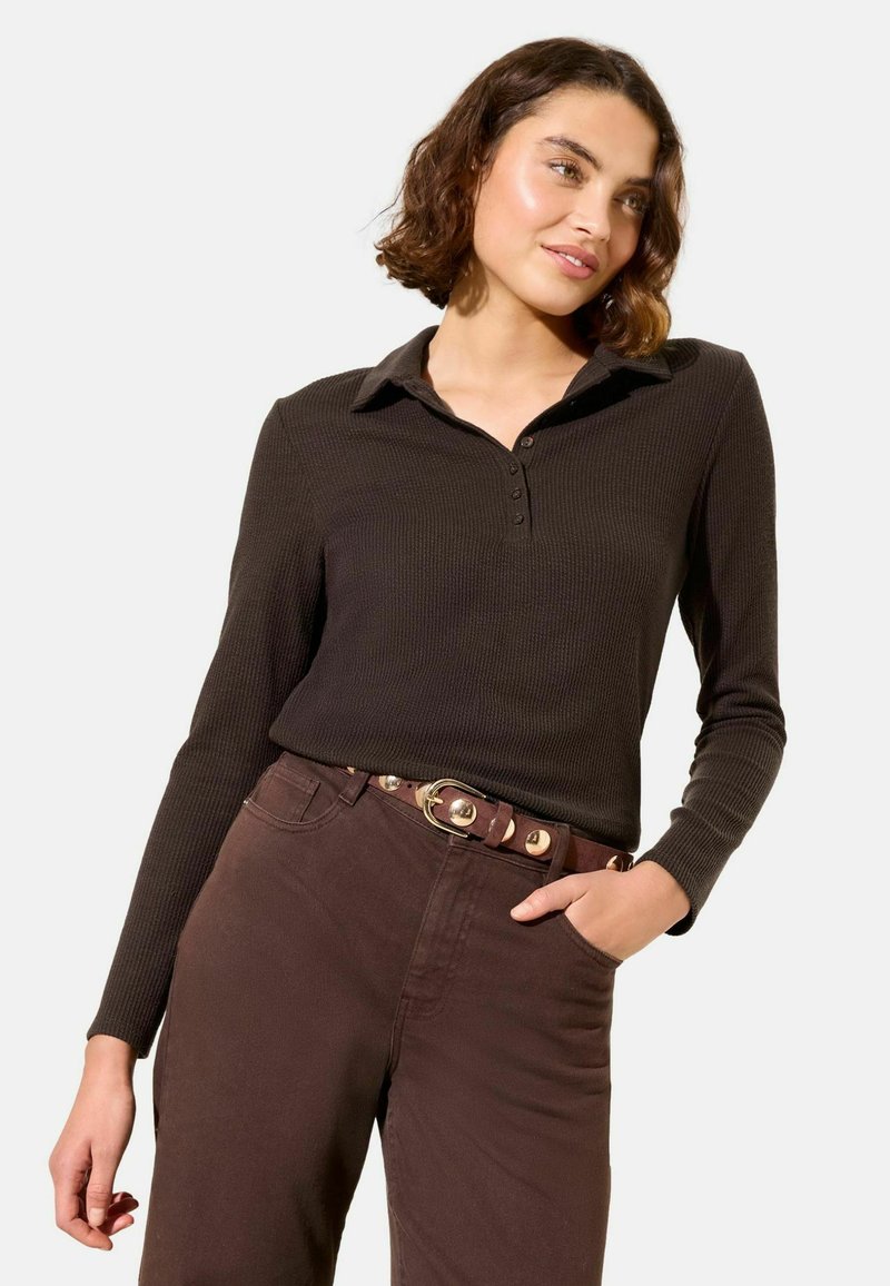 Friends Like These REGULAR FIT - Polo - brown/marron - ZALANDO