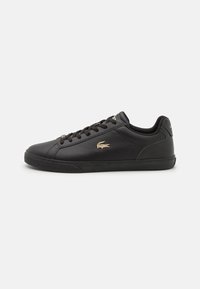 Lacoste LEROND PRO 123 3 CMA - Sporta apavi - black/melns - Zalando.lv