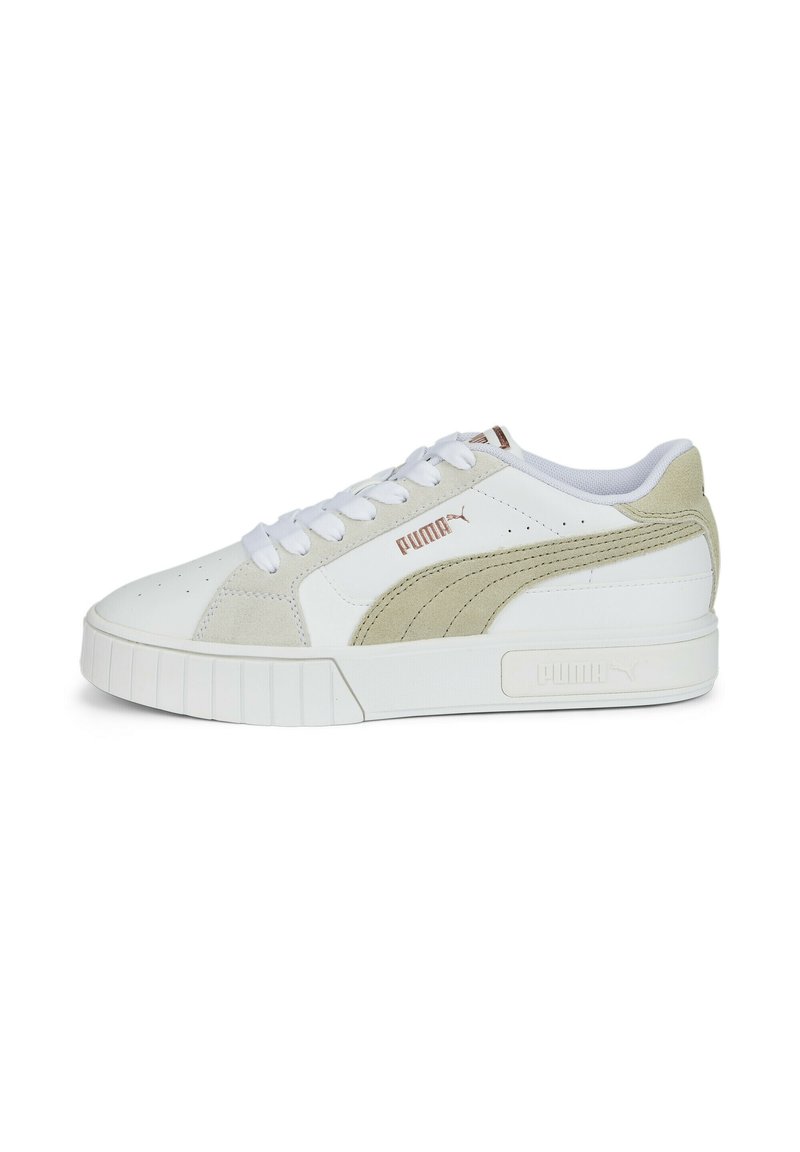Puma CALI STAR - Sneakers laag - white/pebble gray/wit - Zalando.be