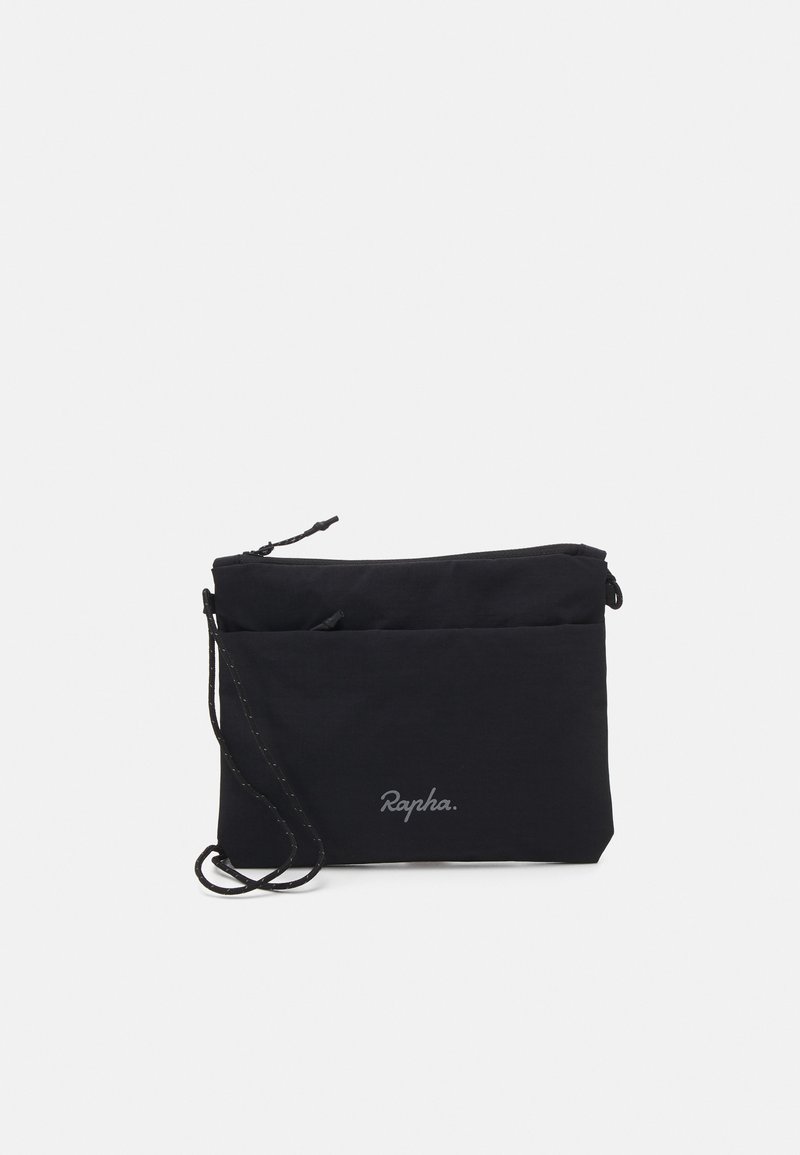 Rapha ESSENTIALS BAG UNISEX - Cross body bag - black/silver reflective/black - Zalando.ie