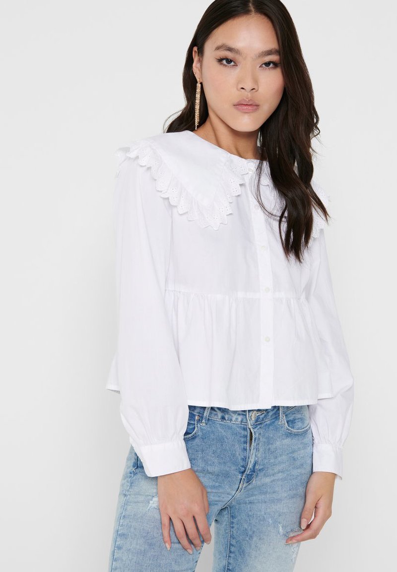 ONLY Blouse - white/wit - Zalando.be